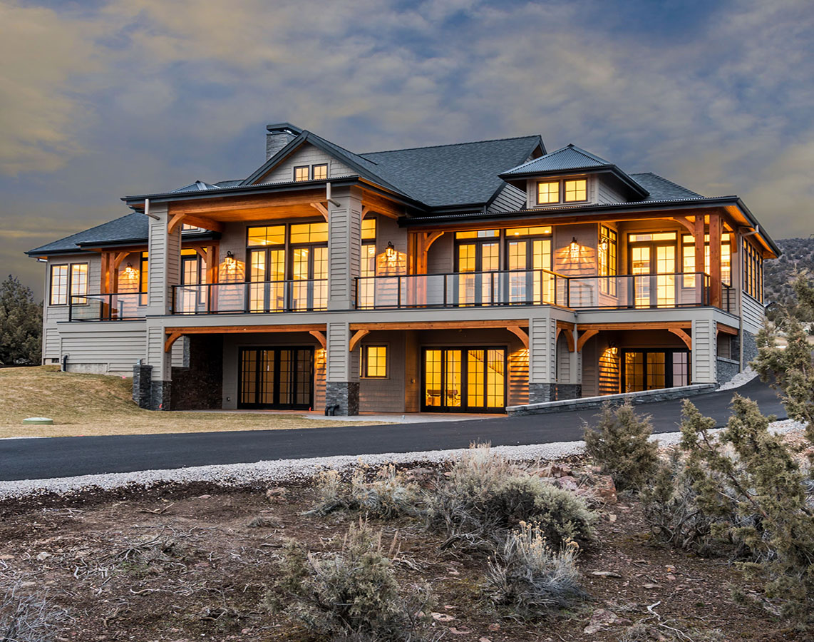 custom home design Bend Oregon - home plans & designs - The Shelter Studio