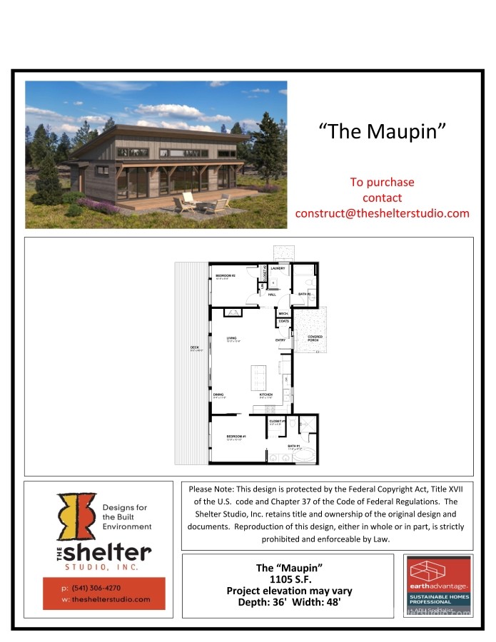 gallery of custom home designs, plans | The Shelter Studio, Bend OR